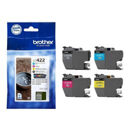 Original Brother MFC-J 6940 DW (LC-422VAL) Druckerpatrone Multipack