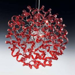 METALLUX Hängeleuchte Cherry in Kugelform Ø 80 cm