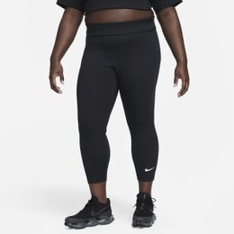 Nike Sportswear Classic 7/8-Leggings mit hohem Bund für Damen - Schwarz