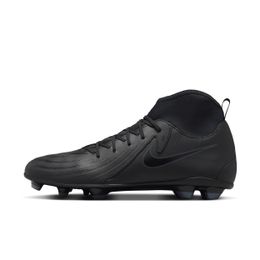 Nike Phantom Luna 2 Club MG High-Top-Fußballschuh - Schwarz