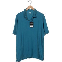 LANDS' END Lands End Herren Poloshirt, blau, Gr. 54