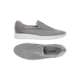 Paul Green Damen Sneakers, silber, Gr. 7