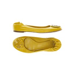 Tory Burch Damen Ballerinas, gelb, Gr. 6.5