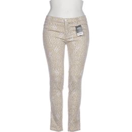 Raffaello Rossi Damen Stoffhose, beige, Gr. 44