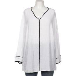 Ulla Popken Damen Bluse, weiß, Gr. 50