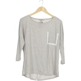 comma, Comma Damen Langarmshirt, grau, Gr. 42