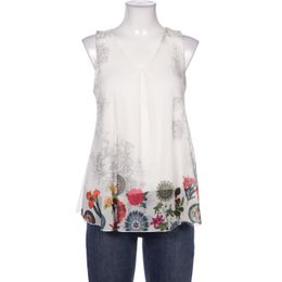 Desigual Damen Bluse, weiß, Gr. 38