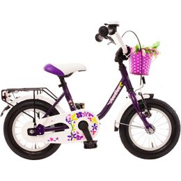 Kinderfahrrad Bachtenkirch ""Jee Bee" lila" Fahrräder Gr. 23 cm, 12,5 Zoll (31,75 cm) hinten: 12,5 Zoll (31,75 cm), lila (lila, lila) Kinder