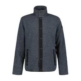 Luhta Athletic Fleece Jacket 'Janka' male Grey size XL