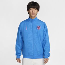 Atlético Madrid Strike Third Nike Dri-FIT Fußball-Hymnenjacke (Herren) - Blau