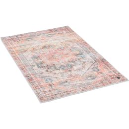 Badematte Tom Tailor HOME "Oriental Bath THREE" Badematten Gr. rechteckig (70 cm x 120 cm), 1 St., Polyester, bunt Badteppich, Orient-Optik, Vintage Design, waschbar