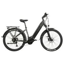 E-Bike Totem "DLT-40" E-Bikes Gr. 45cm, 27,5 Zoll (69,85cm), grau (anthrazit) Pedelec, Elektrofahrrad für Herren