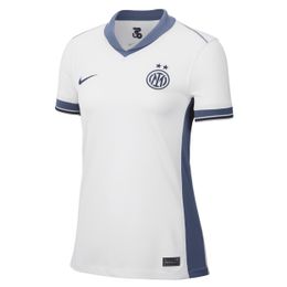 Inter Mailand 2024/25 Stadium Away Nike Replika-Fußballtrikot mit Dri-FIT-Technologie (Damen) - Weiß