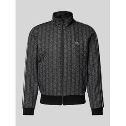 Lacoste Sweatjacke mit Stehkragen