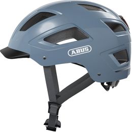 Fahrradhelm Abus "HYBAN 2.0" Gr. L, blau (glacier blau), Helme, L Kopfumfang: 56cm - 61cm