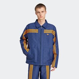 Outdoorjacke adidas originals "CLUB JACKET" Gr. XXL, blau (night indigo) Herren Jacken