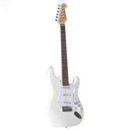 J & D E-Gitarre ST Rock WH White