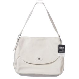 Aigner Damen Handtasche, cremeweiß, Gr.