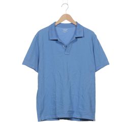 LANDS' END Lands End Herren Poloshirt, blau, Gr. 52