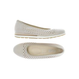 Gabor Damen Ballerinas, beige, Gr. 7.5