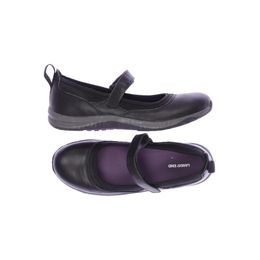 LANDS' END Lands End Damen Ballerinas, schwarz, Gr. 37.5