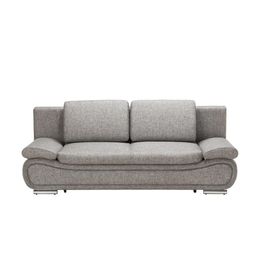 Höffner Design-Schlafcouch mit Bettkasten Verdena ¦ grau ¦ Maße (cm): B: 210