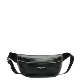 Bauchtasche Liebeskind Berlin "Beltbag L CHUDY NEW CROCO" Gr. B/H/T: 33 cm x 13 cm x 11 cm, schwarz (black) Damen Taschen