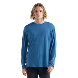 Icebreaker Merino Sphere II Langarmshirt - Mann - Azul - Größe S