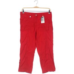 Ulla Popken Damen Stoffhose, rot, Gr. 42