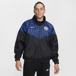 Inter Mailand Windrunner Home Nike Fußball-Anorak (Herren) - Schwarz