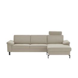 Max Schelling Ecksofa Feincord Maximum Move ¦ beige ¦ Maße (cm): B: 2