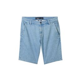 Tom Tailor Herren Josh Chino Shorts, blau, Uni, Gr. 30