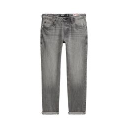 Tom Tailor Denim Herren Aedan Straight Jeans, grau, Uni, Gr. 31/36