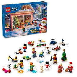 Lego® Adventskalender Lego® City 2024 mehrfarbig