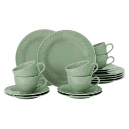 Seltmann Weiden Kaffeeservice Beat Color Glaze 18er Set