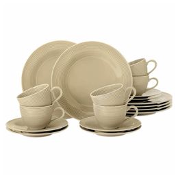 Seltmann Weiden Kaffeeservice Beat Color Glaze 18er Set