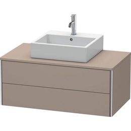 Duravit XSquare Waschtischunterbau wandhängend 100,0 x 54,8 cm, 2 Schubkästen