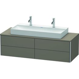 Duravit XSquare Waschtischunterbau wandhängend 140,0 x 54,8 cm, 4 Schubkästen, für Waschtisch Vero Air