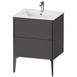 Duravit XViu 4481 Waschtischunterbau stehend, 2 Auszüge, für Waschtisch ME by Starck 233663, 610x480 mm