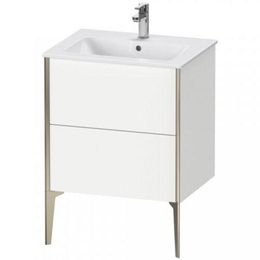 Duravit XViu 4481 Waschtischunterbau stehend, 2 Auszüge, für Waschtisch ME by Starck 233663, 610x480 mm