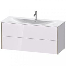 Duravit Durait XViu 4136 Waschtischunterbau wandhängend, 2 Schubkästen, für Waschtisch Viu 234412, 1210x480 mm