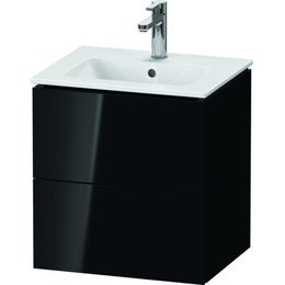 Duravit L-Cube Waschtischunterbau wandhängend Compact, 2 Schubkästen, Breite: 520mm, für Me by Starck 233653