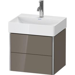 Duravit XSquare Waschtischunterbau Compact wandhängend 48,4x39,0 cm, 2 Schubkästen, für Waschtisch DuraSquare 235650