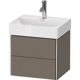 Duravit XSquare Waschtischunterbau Compact wandhängend 48,4x39,0 cm, 2 Schubkästen, für Waschtisch DuraSquare 235650