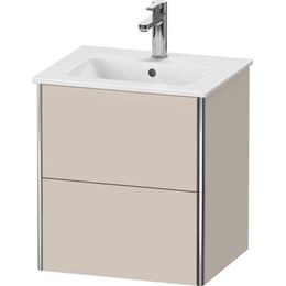 Duravit XSquare Waschtischunterbau Compact wandhängend 51,0x41,8 cm, 2 Schubkästen, für Waschtisch ME by Starck 233653