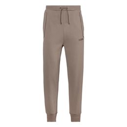 Jogginghose BOSS Green "Hadiko Mirror" Gr. L, N-Gr, braun (light, pastel green334) Herren Hosen mit Tunnelzug