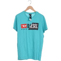 Diesel Herren T-Shirt, türkis, Gr. 54