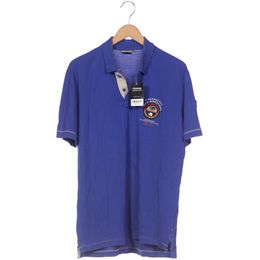 Napapijri Herren Poloshirt, blau, Gr. 54