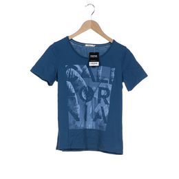 Cecil Damen T-Shirt, blau, Gr. 34