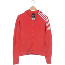 Adidas Damen Kapuzenpullover, rot, Gr. 36